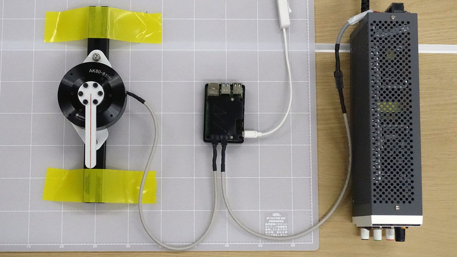 MAB Roboticsの高速通信BLDCモータドライバMD80を使ってみる – Complex Robot Systems Lab